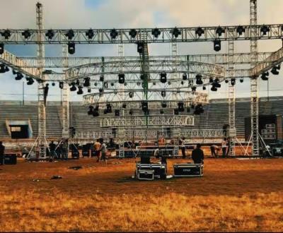 China De vierkante 6082 van het de Bundel Kleine Stadium van de Aluminiumspon van de de Gebeurtenisverlichting Bundel van DJ Te koop