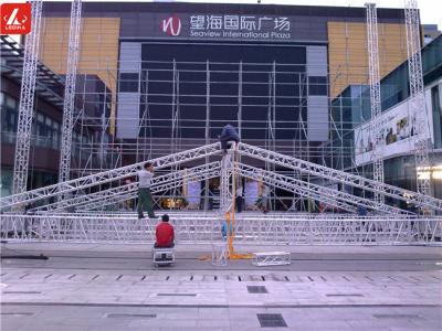 中国 屋外党長さ0.5 - 4mのための段階のトラス システム アルミニウム正方形のトラス 販売のため