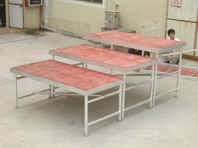 Cina Piattaforma di palcoscenico in alluminio regolabile in altezza per eventi e esibizioni versatili in vendita