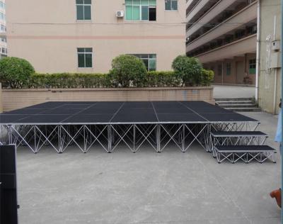 Cina Tempo antiscorrimento della capriata di evento del tetto della fase di Scaffolded di strato resistente in vendita