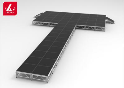 Cina Piattaforma di alluminio su misura della fase di altezza di 0.2m per il teatro della pista di T in vendita