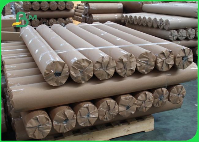 백색 도형기 종이 36Inch * 150M Canon 도형기 인쇄 기계를 위한 백색 도형기 종이 좋은 Stiffiness