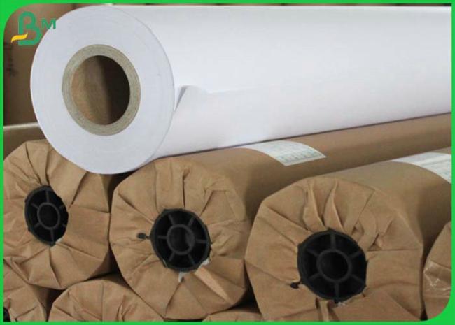 Uncoated 92 Bright White Plotter Paper 2'' Core 80GSM 30'' x 150' Uncoated 92 Bright White Plotter Paper 2'' Core 80GSM 30'' x 150'