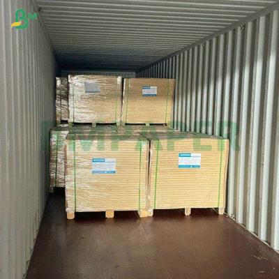 China 640 x 900mm 1mm 2mm Recycled Blue Card Board Grey Back For Paper Folders for sale