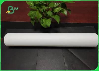 China 100% Virgin Pulp 80gsm CAD Plotter Paper Roll For Engineering Drawing Smooth for sale