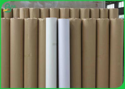 중국 코팅되지 않은 92 밝은 흰색 플로터 용지 2'' 코어 80GSM 30'' x 150' 판매용