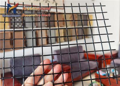 中国 Ss316lの建築編まれた金網装飾的なパターンは黒いにラッカーを塗った 販売のため