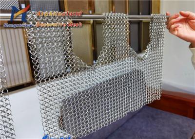 China Galvanize a exposição da cortina do elo de corrente decorativa divide o fundo à venda