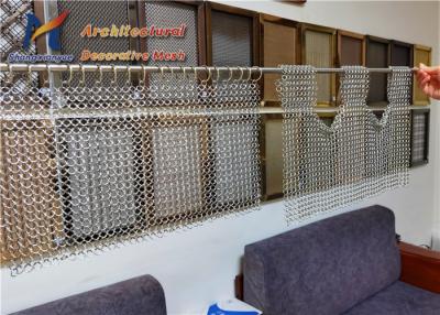 China Divisores de sala Chainlink Ring Mesh Curtain Stainless Steel 304 1.2mm à venda