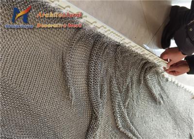 China Fio decorativo Mesh Panels das cortinas do divisor de sala dos Ss 316 Chainmail à venda