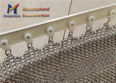 China Da operação industrial do chá do café da cortina dos Ss 304 fio decorativo Mesh Dividers Chainmail à venda