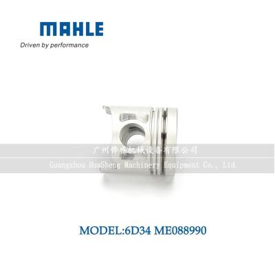 Cina Pistoni d'acciaio di 6D34T 6D34 Mahle, insieme del pistone del motore di ME088990 Sk230-6 in vendita