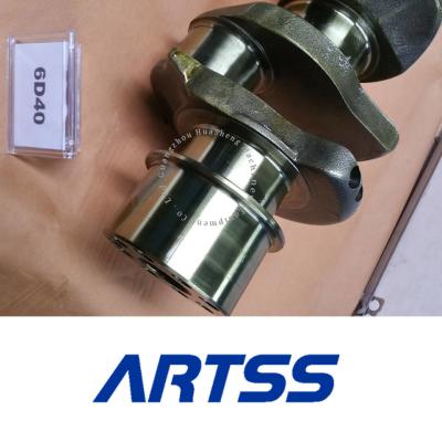 China Cigüeñal del motor diesel de ME120533 6D40 para los recambios del camión en venta