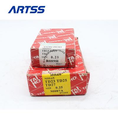 China NISSAN TD23 TD25 Main Con Rod Bearing Increase 0.25 Machinery Engine Parts en venta
