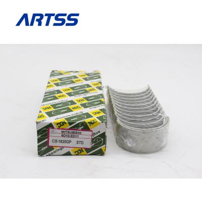 China 6D10 6D11 Con Rod Bearing STD Mitsubishi Machinery Engine Parts en venta