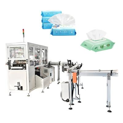 Cina Il buon SpA dei prezzi controlla l'impacchettatrice bagnata del tessuto dell'impacchettatrice della carta del fazzoletto per il trucco in vendita