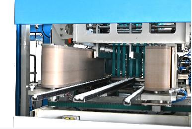 中国 1 - 2層のパックL200mm 160packs/Minのトイレット ペーパー ロール包む機械 販売のため