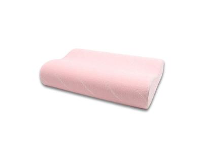 Chine 60*30*11/7cm 100% oreillers de Massager de mousse de mémoire dans la couleur rose réduisant la fatigue à vendre