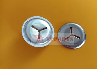 Chine type rond de diamètre de 38mm agrafes de vitesse d'isolation d'acier inoxydable avec 3 fentes à vendre