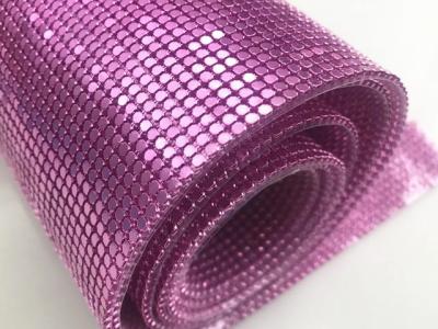 Chine poids léger de tissu de paillette en métal de longueur du flocon 150cm de 3mm à vendre