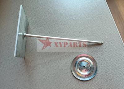 Κίνα Αυτοκόλλητες καρφίτσες ραβδιών ήπιου χάλυβα συνδέσμων μόνωσης για το μαλλί βράχου προς πώληση