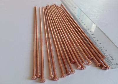 Κίνα Χαλκός που ντύνει τις καρφίτσες 4x245mm μόνωσης συγκόλλησης στηριγμάτων του CD ήπιου χάλυβα προς πώληση