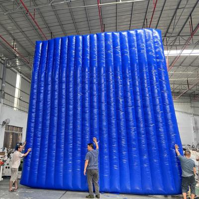 China Litong Outdoor Reusable and Relocatable Temporary Pvc 6m*6m Inflatable Noise Barrier Wall for sale