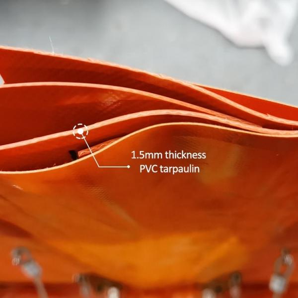 Quality Litong Reusable Durable Flood Control Pvc L Shape Flood Barrier for sale