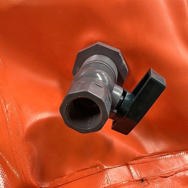 Quality Litong Reusable Durable Flood Control Pvc L Shape Flood Barrier for sale