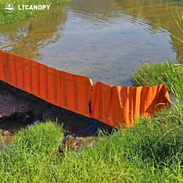 Quality Litong Reusable Durable Flood Control Pvc L Shape Flood Barrier for sale