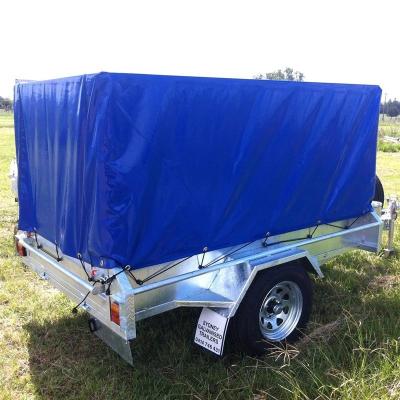 China Litong Pvc Coated Tarpaulin for Trucks Tarpaulin Trailer Cover Tarp for sale