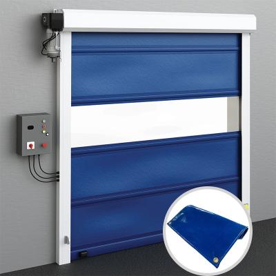 China Direct Factory PVC Door Rolling Curtain Door Remote Control High Speed PVC Door for sale