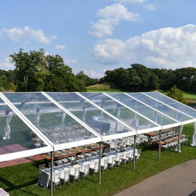 China Litong Customized Party Tent 20x20 Heavy Duty Waterproof clear Top Tent for Outdoor Wedding Party for sale