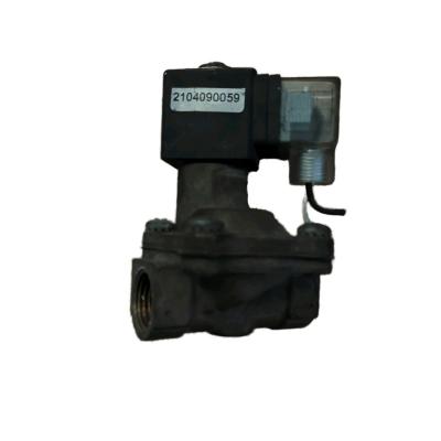 China Fusheng Industrial Oil-Free Air Compressor Part Number 2104090059 Metal Solenoid Valve for sale