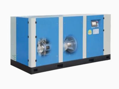 중국 고압 250KW 두 단계 스크롤 마이크로 공기 압축기 터치 스크린 제어 코어 모터 및 펌프 구성 요소로 기름이 적은 판매용