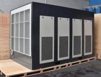 China Compresor de micro aire industrial de 380V personalizado 200KW Componentes de núcleo estacionario de dos etapas de desplazamiento Motor bomba de 15KW Fuente de energía en venta