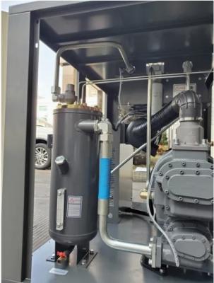 China Compresor de micro aire industrial de 380V personalizado 200KW Componentes de núcleo estacionario de dos etapas de desplazamiento Motor bomba de 15KW Fuente de energía en venta