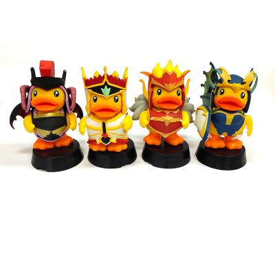 中国 ポリ塩化ビニールのビニール材料の日本製アニメのアクション・フィギュアはOEM ODM収集できるBのアヒルをもてあそぶ 販売のため