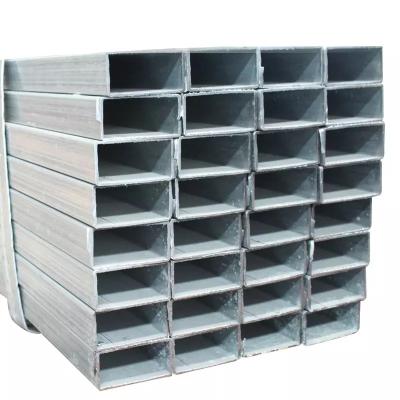 Cina Tubo quadrato in acciaio saldato da 0,4 mm STK400 Tubo quadrato laminato a freddo in vendita