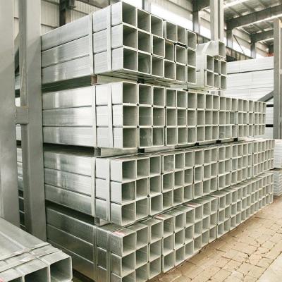 Cina Hot Dipped Galvanized Steel Hollow Section Tube 100x100 Square Pipe in vendita