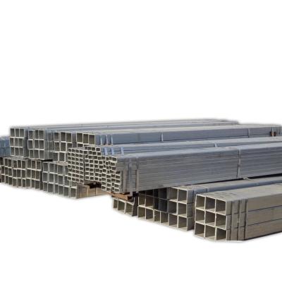Cina ERW Hot Dipped Galvanized Steel Square Tube 2mmx50x50 A36 Q215 EN10305 in vendita