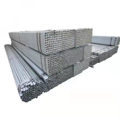 Cina Z20 Z30 Z60 Galvanized Steel Square Tube Hot Rolled A36 275g/㎡ in vendita