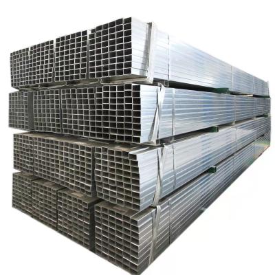 Cina Z275 Galvanized Steel Square Tube Zinc Coating Hot Rolled Q235B in vendita