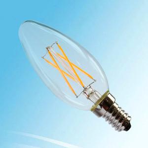 Cina Il produttore principale C35 delle lampadine del filamento ha condotto la lampadina E14 4W 400-450LM di Edison in vendita