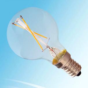 Cina Il produttore principale G45 delle lampadine del filamento ha condotto l'alloggio di vetro della lampadina E14 3W di Edison in vendita