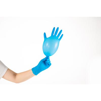 Cina 12 pollici di guanti eliminabili del nitrile eliminabile dei guanti protettivi 300mm in vendita