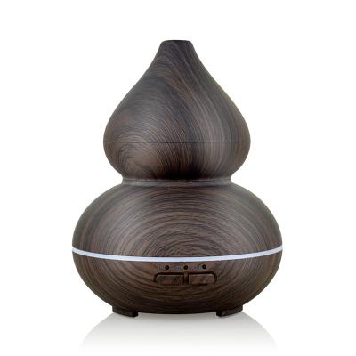 Cina umidificatore portatile del grano di legno di progettazione della zucca 150ml senz'acqua con 7 luci di colori in vendita