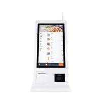 Quality Compact Self-Ordering Kiosk with Integrated Thermal Label Printing for sale