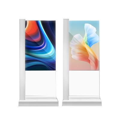 Quality White 65 Inch Transparent OLED Display Commercial Use Translucent OLED for sale