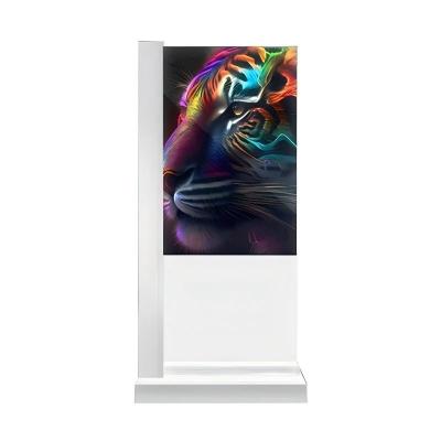 Китай Прозрачное стекло OLED на полу Дисплей цифровой вывески Специальный дизайн экранный завод продается